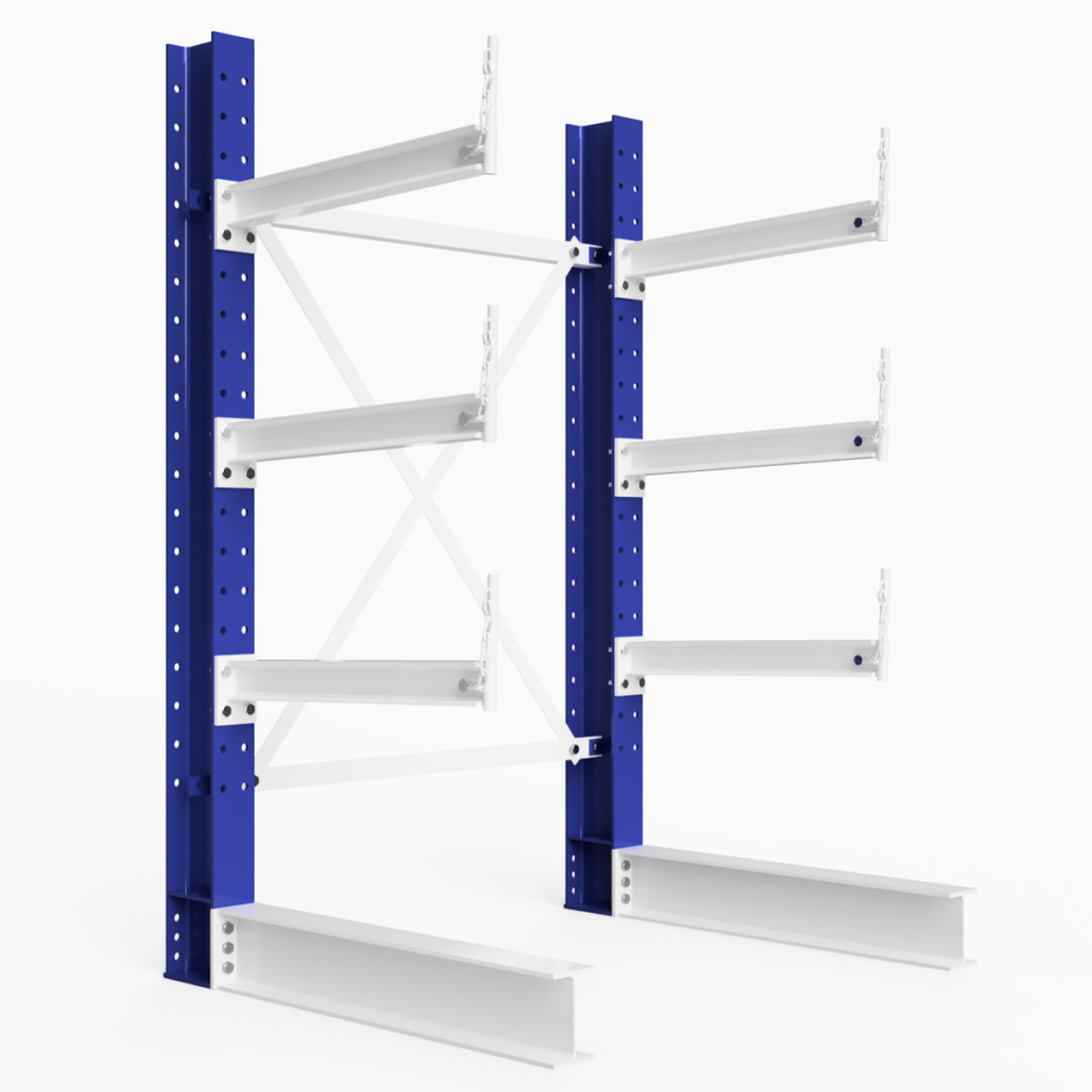 Cantilever Racking Columns 96" High | U.S. Pallet Racks