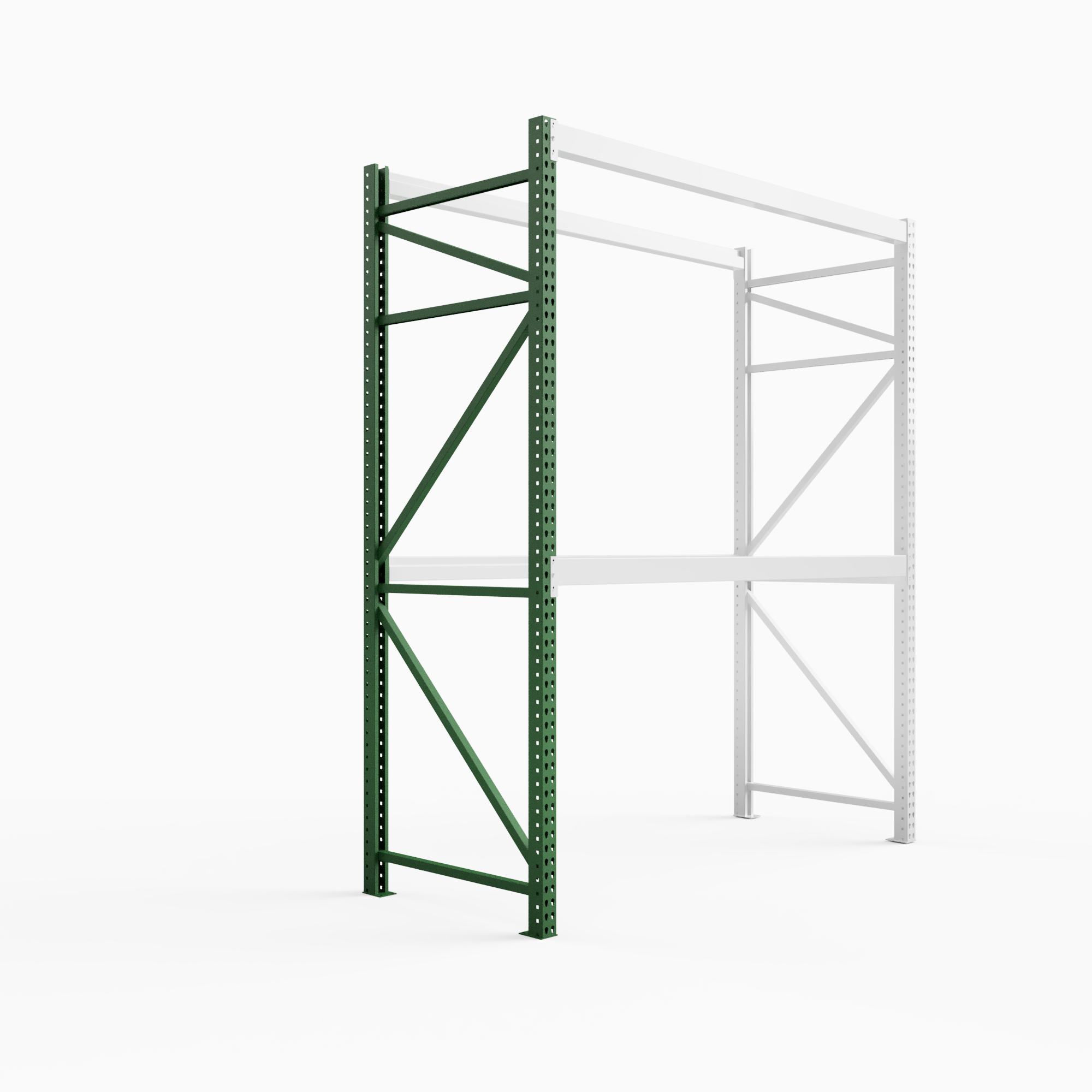 Pallet Rack Uprights 216" High x 48" Deep | U.S. Pallet Racks