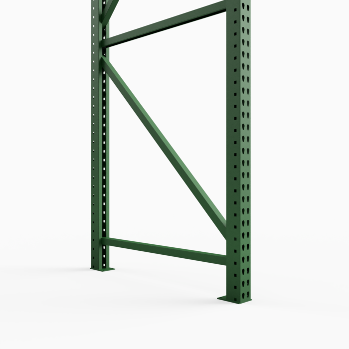 Pallet Rack Uprights 192" High x 42" Deep | U.S. Pallet Racks