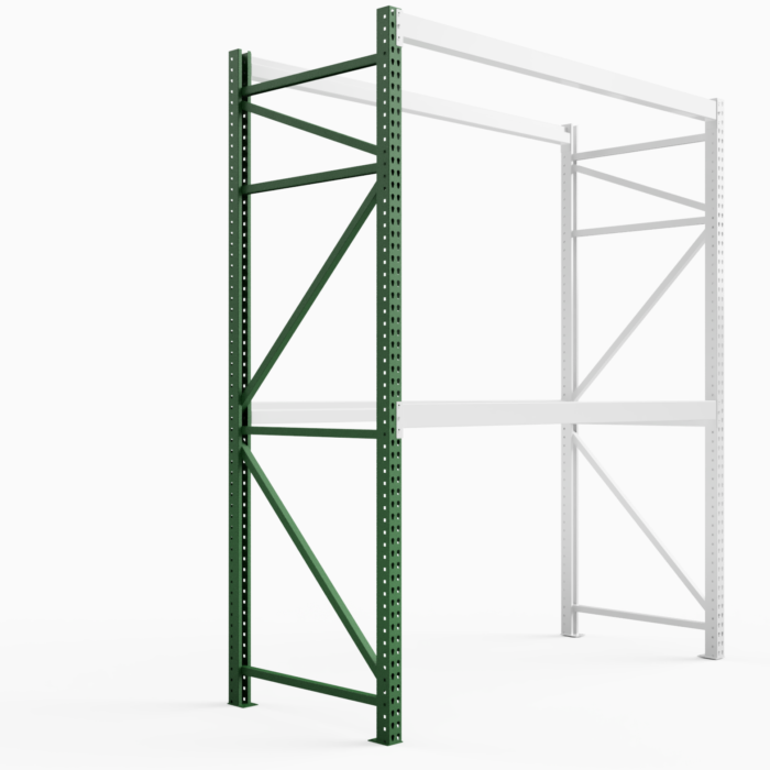 Pallet Rack Uprights 192" High x 42" Deep | U.S. Pallet Racks